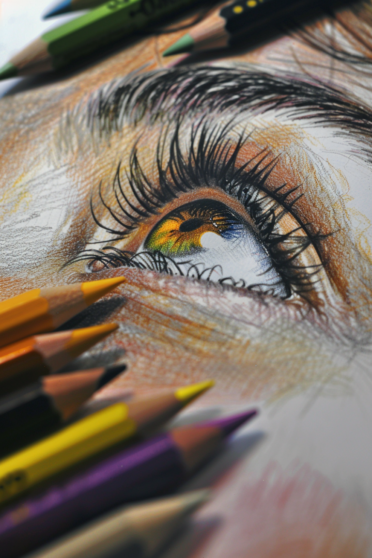 Creative Colored Pencil Drawings with Simple Techniques - Proactive ...