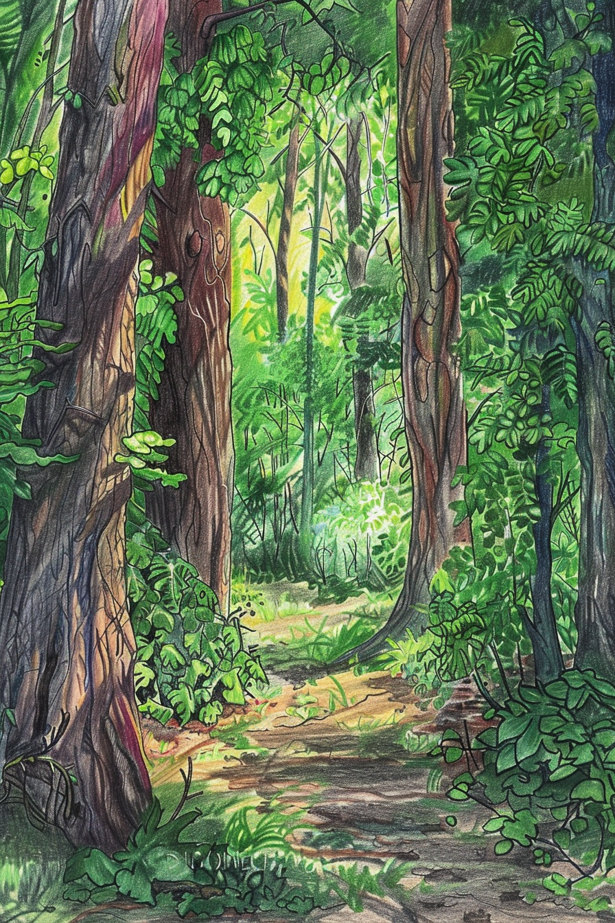 20+ Simple Colored Pencil Ideas Inspired by the Outdoors - Proactive ...